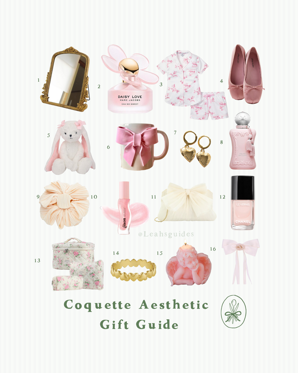 Coquette Gift Guide | leahsgiftguide.com